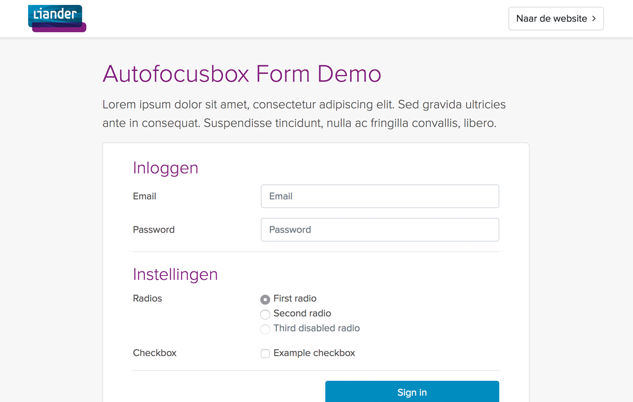 Examples · Bootstrap v2.0